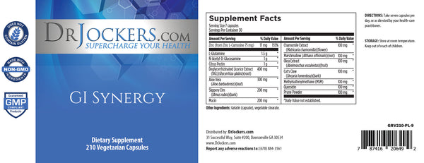 GI Synergy – Dr. Jockers Store