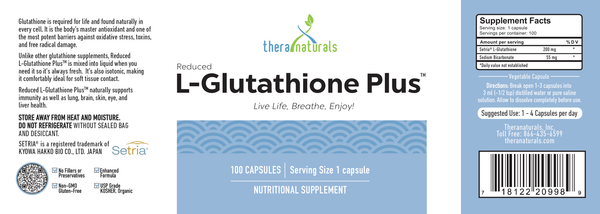 Reduced L-Glutathione Plus – Dr. Jockers Store