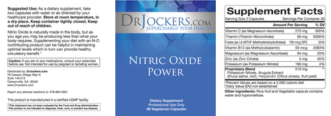Nitric Oxide Power – Dr. Jockers Store