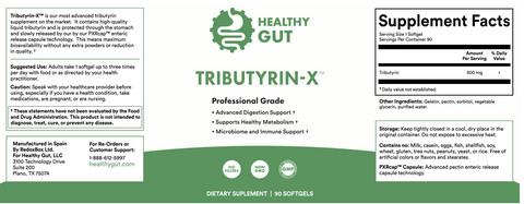 Tributyrin-X – Dr. Jockers Store